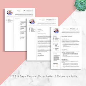Professional Resume Template Bundle, Resume Template, Resume Template ...