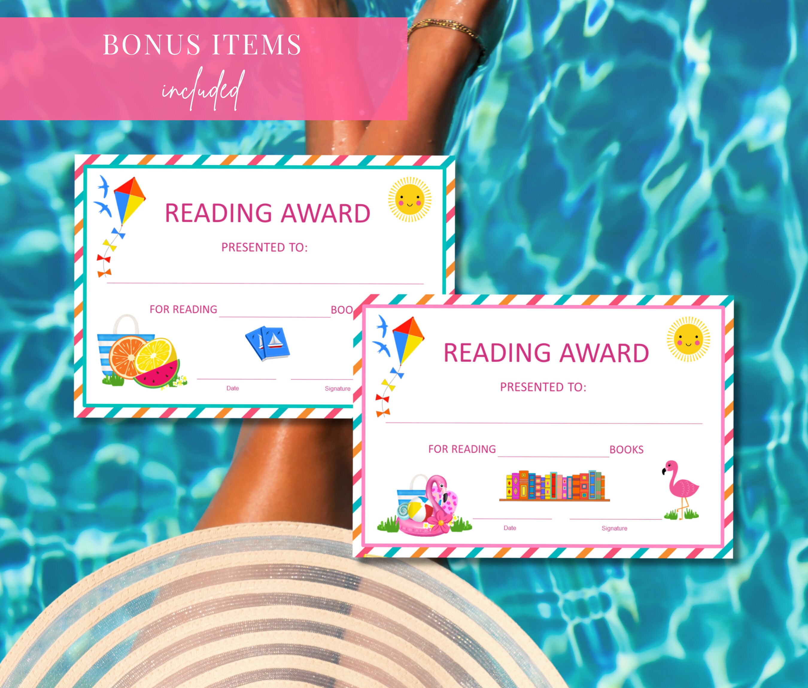 Reading Tracker for Kids, Printable Book Tracker, Summer Reading ...