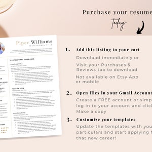 Resume Google Docs, Modern Resume Template Professional Resume Template ...