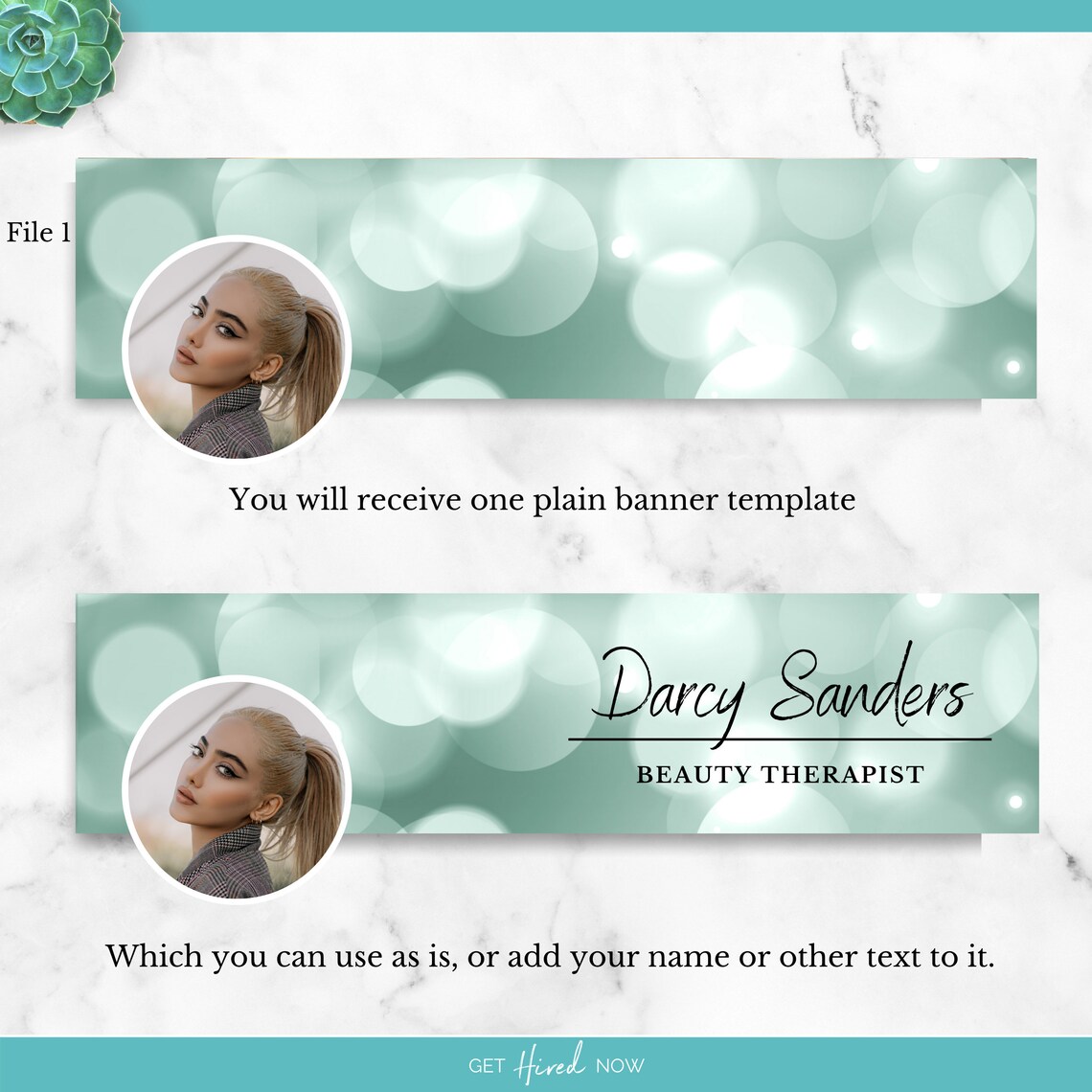 LINKEDIN Banner Set, Web Banner, Photo Banner, Linked in Template ...