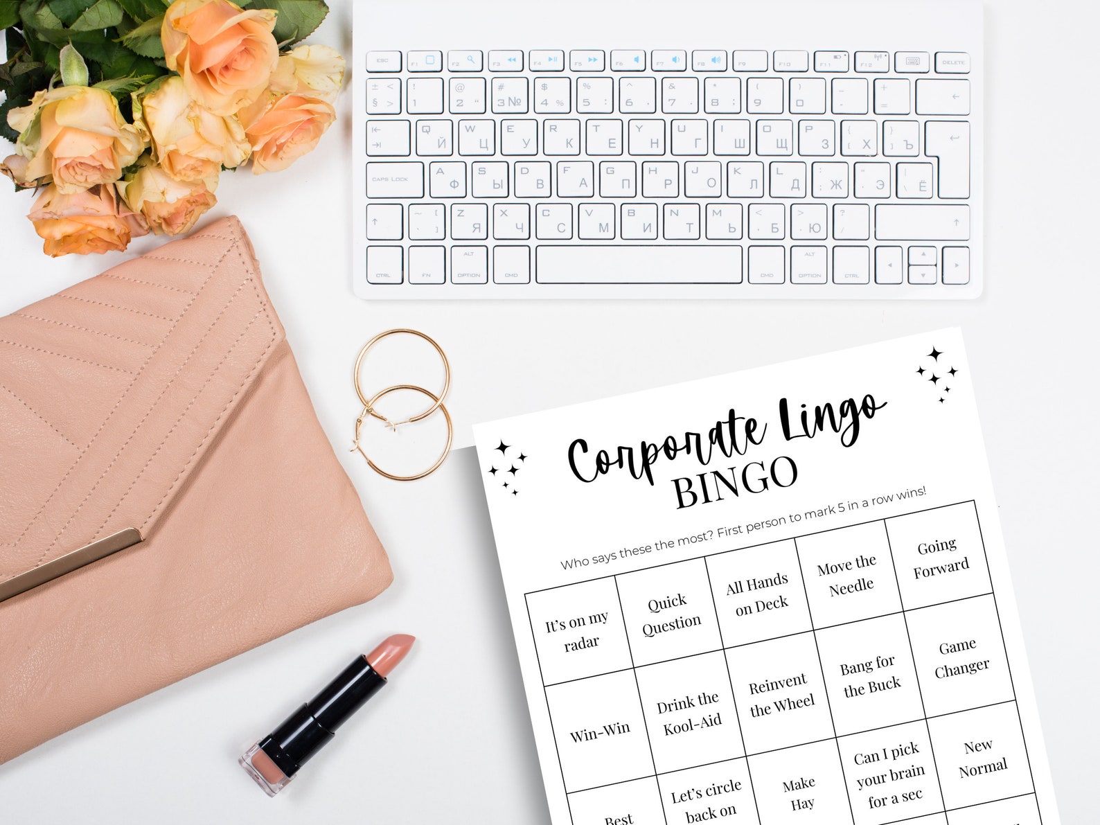 Editable Office Bingo, Employee Bingo, Office Party Games, Workplace ...