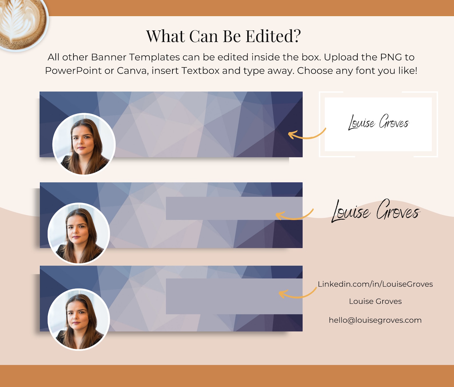 LINKEDIN Banner for Your Linkedin Profile Image, Linkedin Banner ...