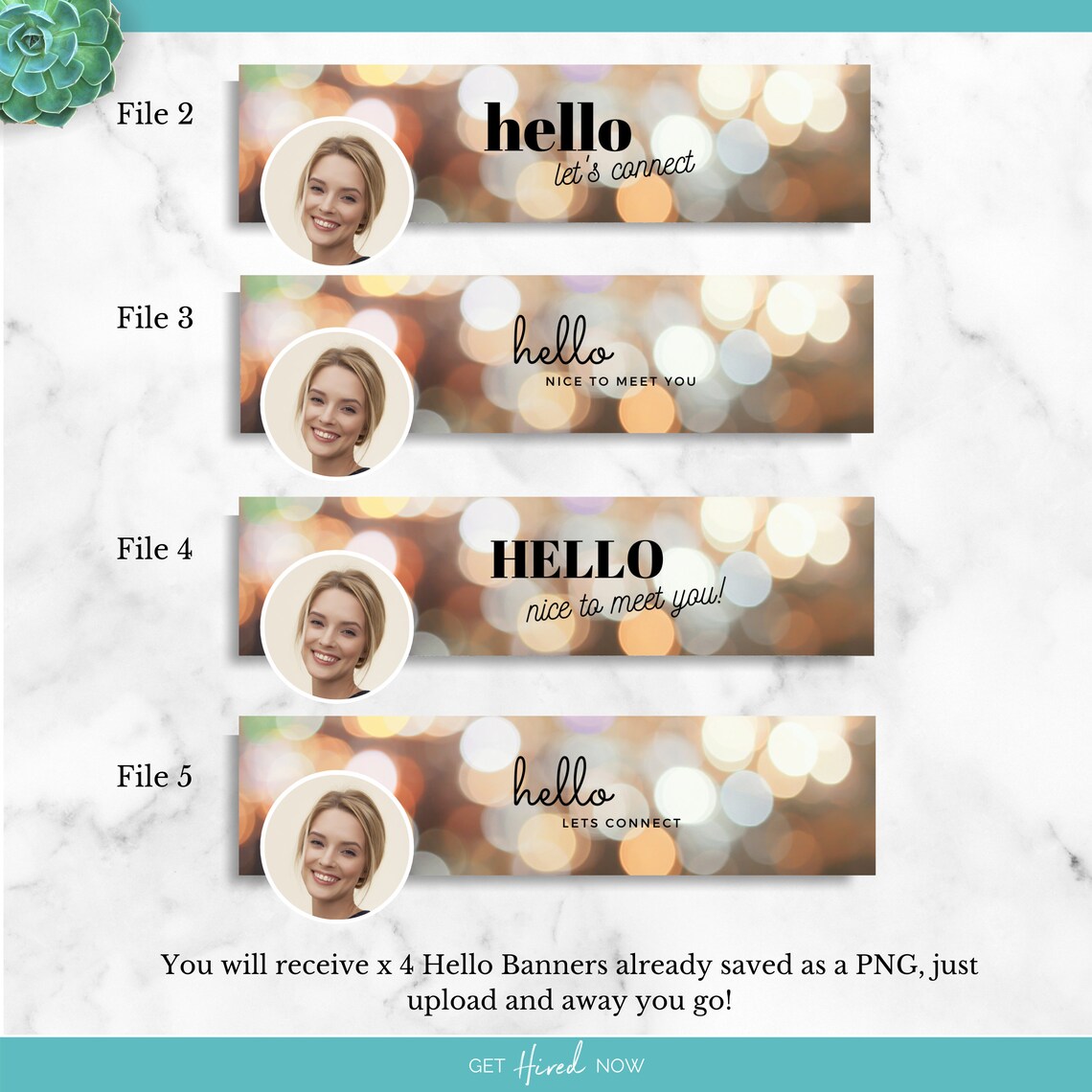 LINKEDIN Banner for Your Linkedin Profile Image Linkedin - Etsy