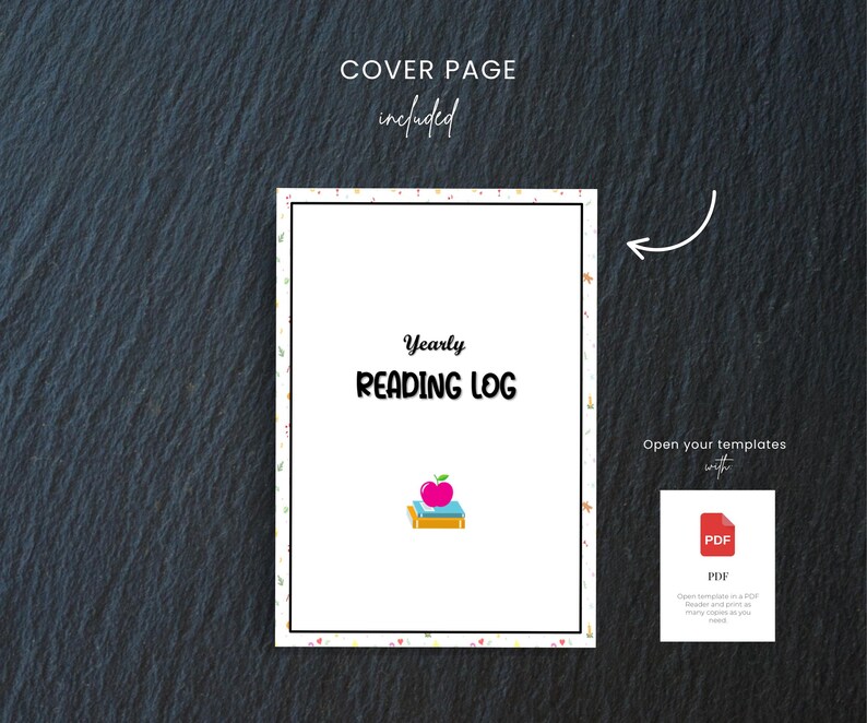 Reading Log Book, Reading Log Printable, Monthly Reading Log, Reading ...