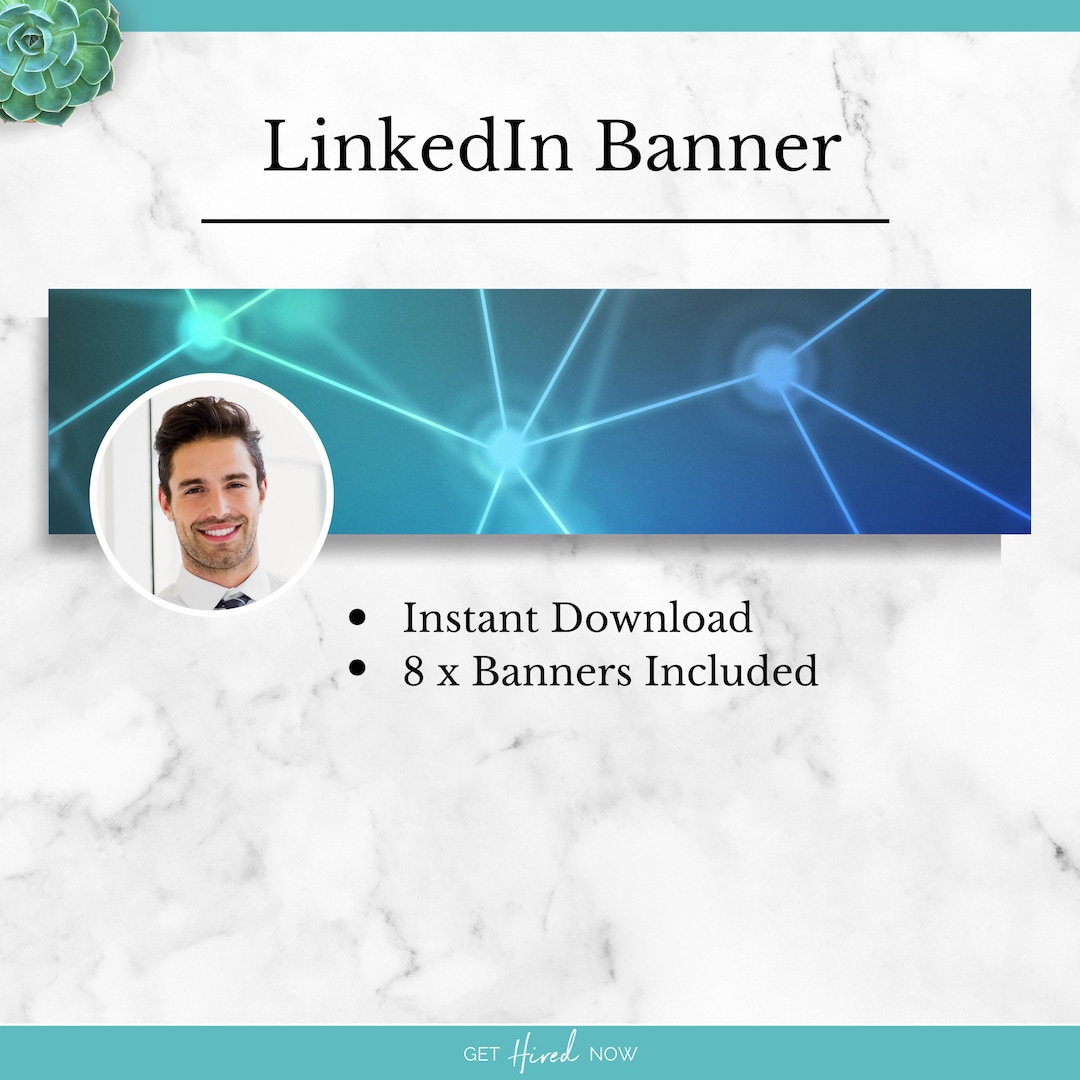 LINKEDIN Header for Your Linkedin Profile Image, Linkedin Banner ...