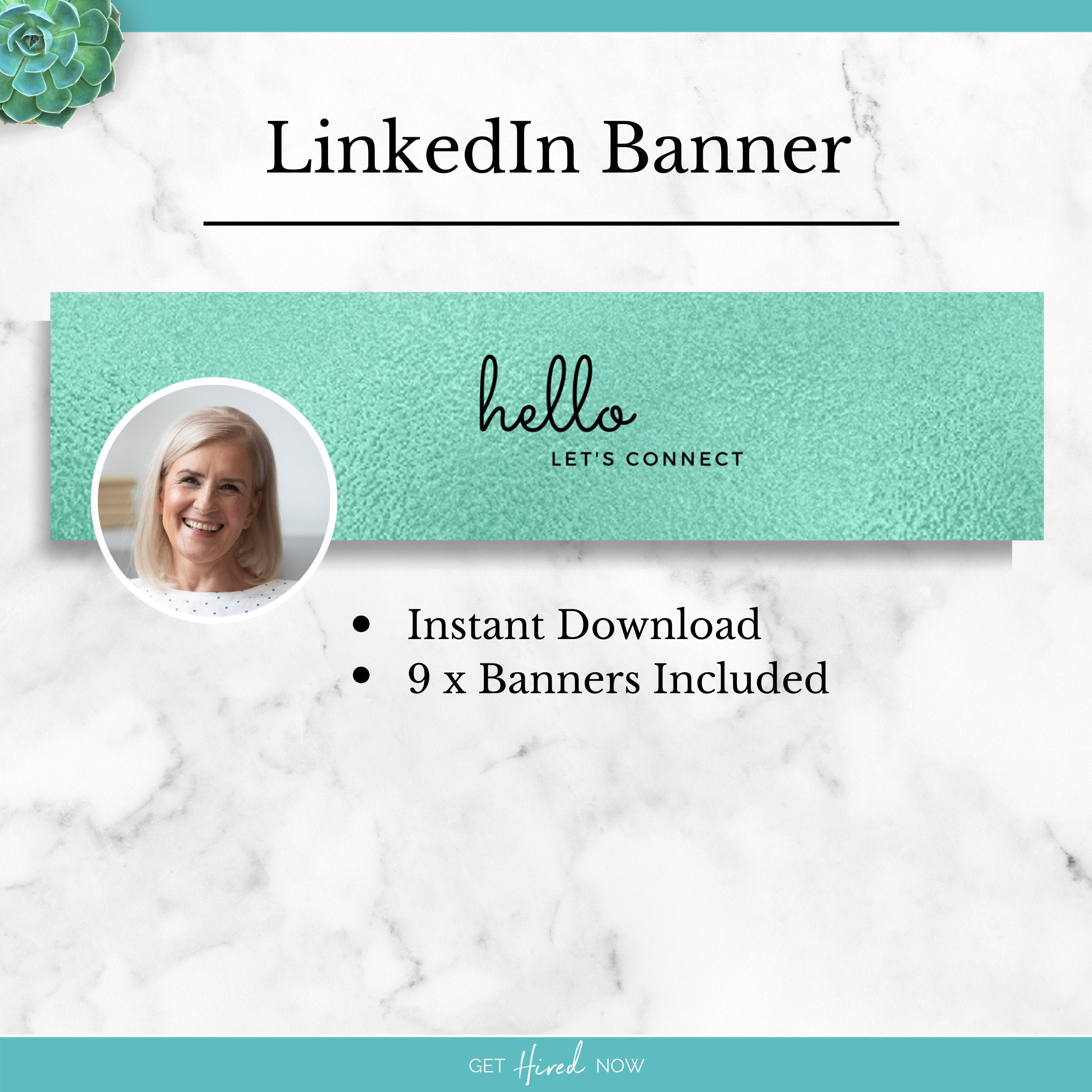 Instant Download LinkedIn Banner Template Personalized LinkedIn Banner ...