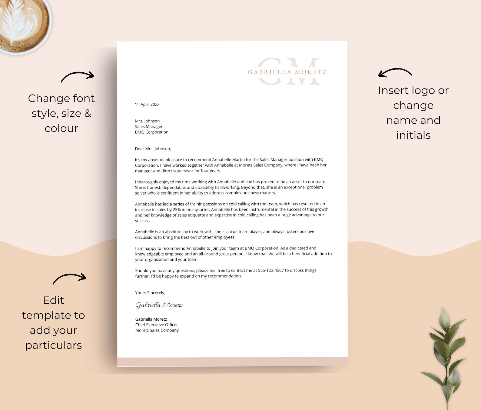 Modèle de lettre de recommandation, lettre de recommandation, modèle de ...