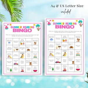 Kids Reading Bingo, Summer Reading Challenge, Summer Reading Bingo ...