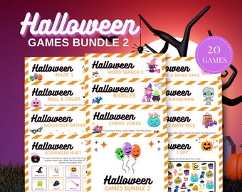 Halloween CANDY MATCH Halloween Party Game Printable - Etsy