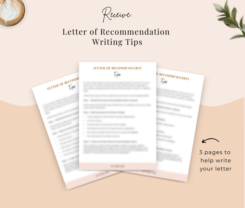 Recommendation Letter Template, Letter of Recommendation Template ...