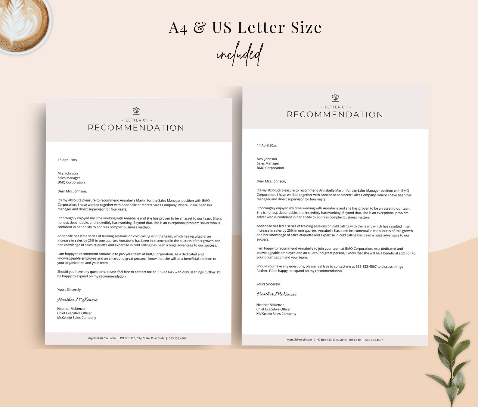 Recommendation Letter Template, Letter of Recommendation Template ...