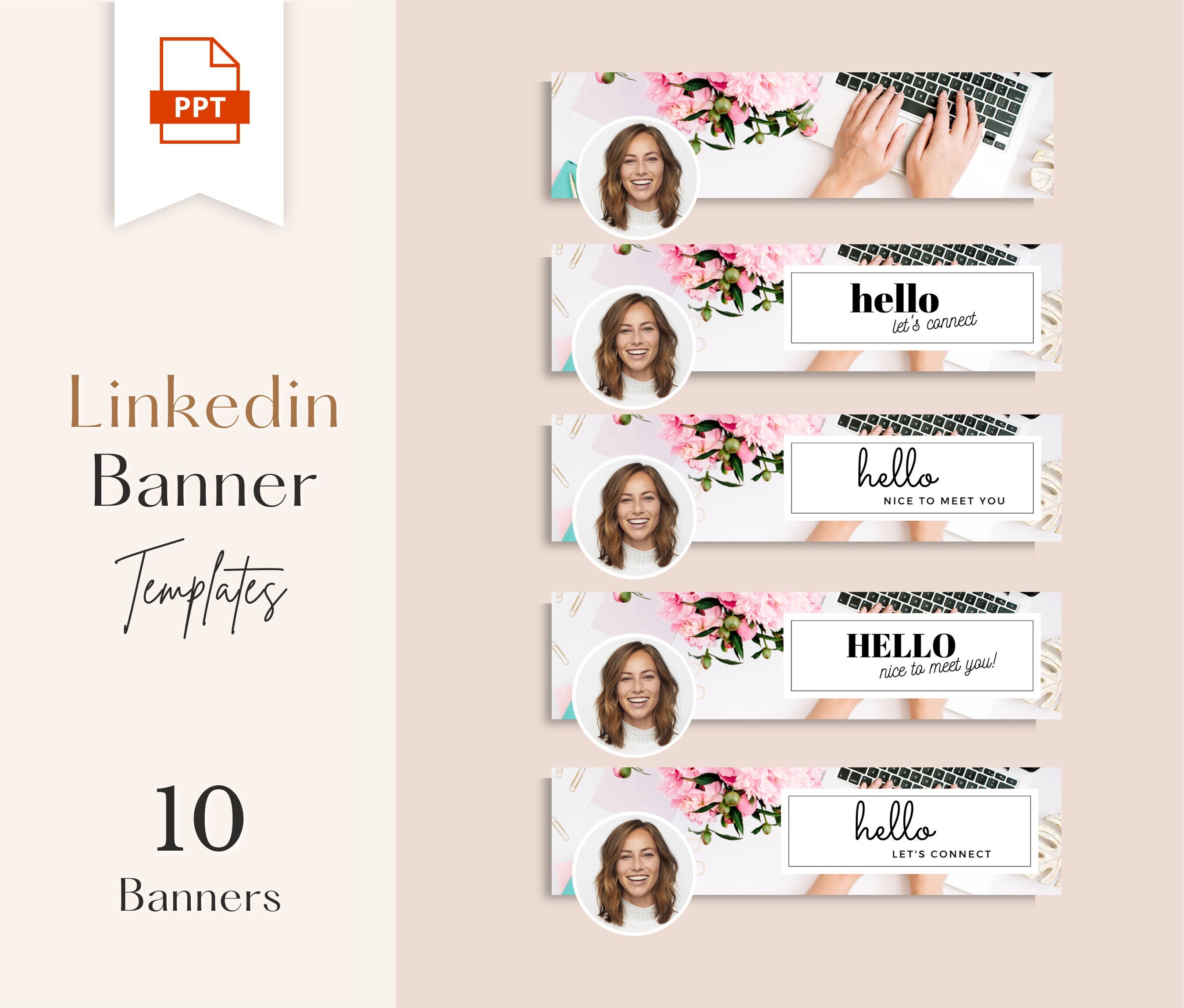 LINKEDIN Banner for Your Linkedin Profile Image Linkedin - Etsy