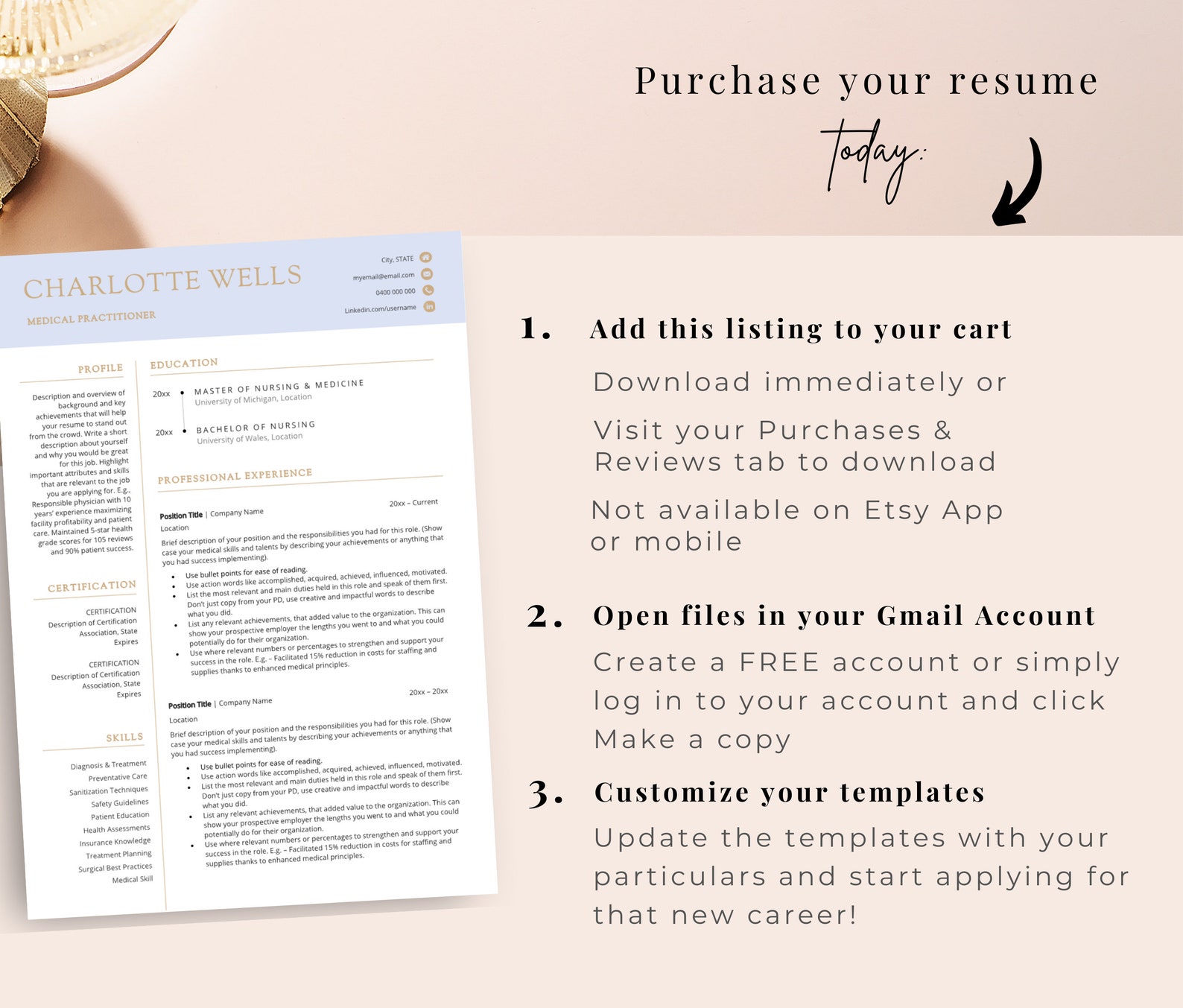 Student Nurse Resume Google Docs, Registered Nurse Resume Template ...