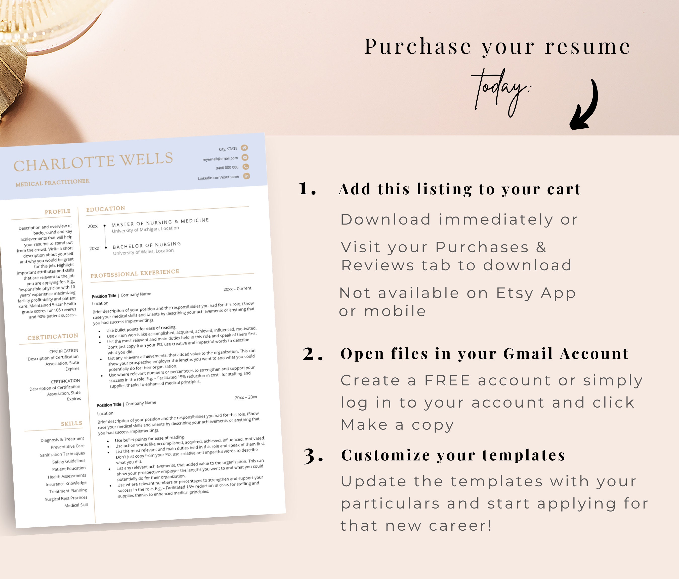 Student Nurse Resume Google Docs, Registered Nurse Resume Template ...