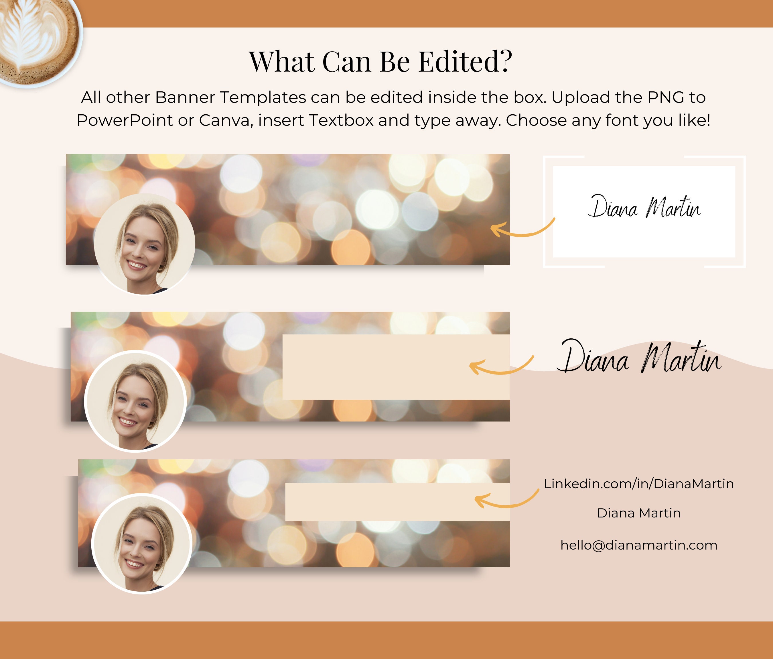 LINKEDIN Banner for Your Linkedin Profile Image, Linkedin Banner ...