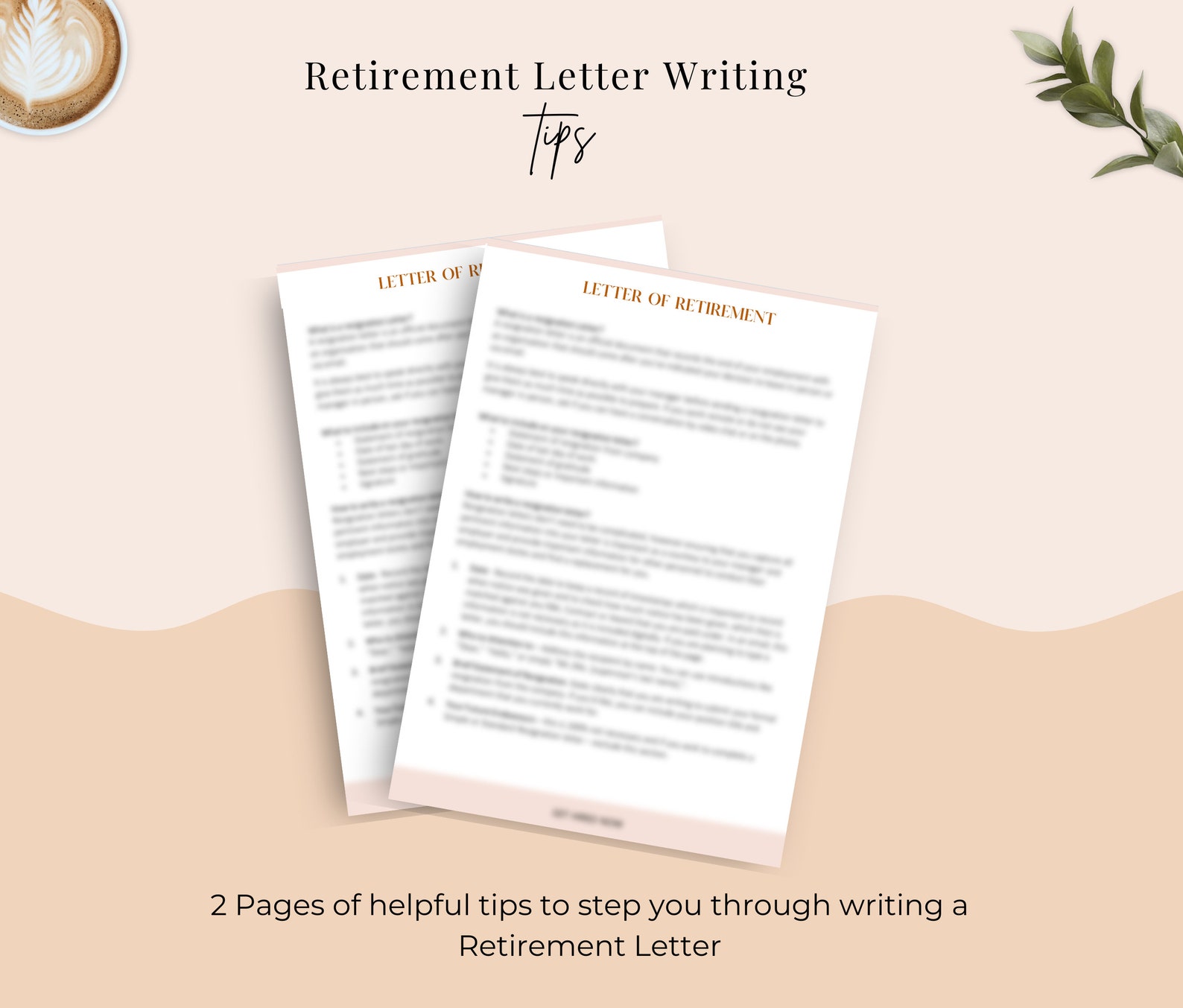 Retirement Letter, Resignation Letter Template, Retirement Template MS ...