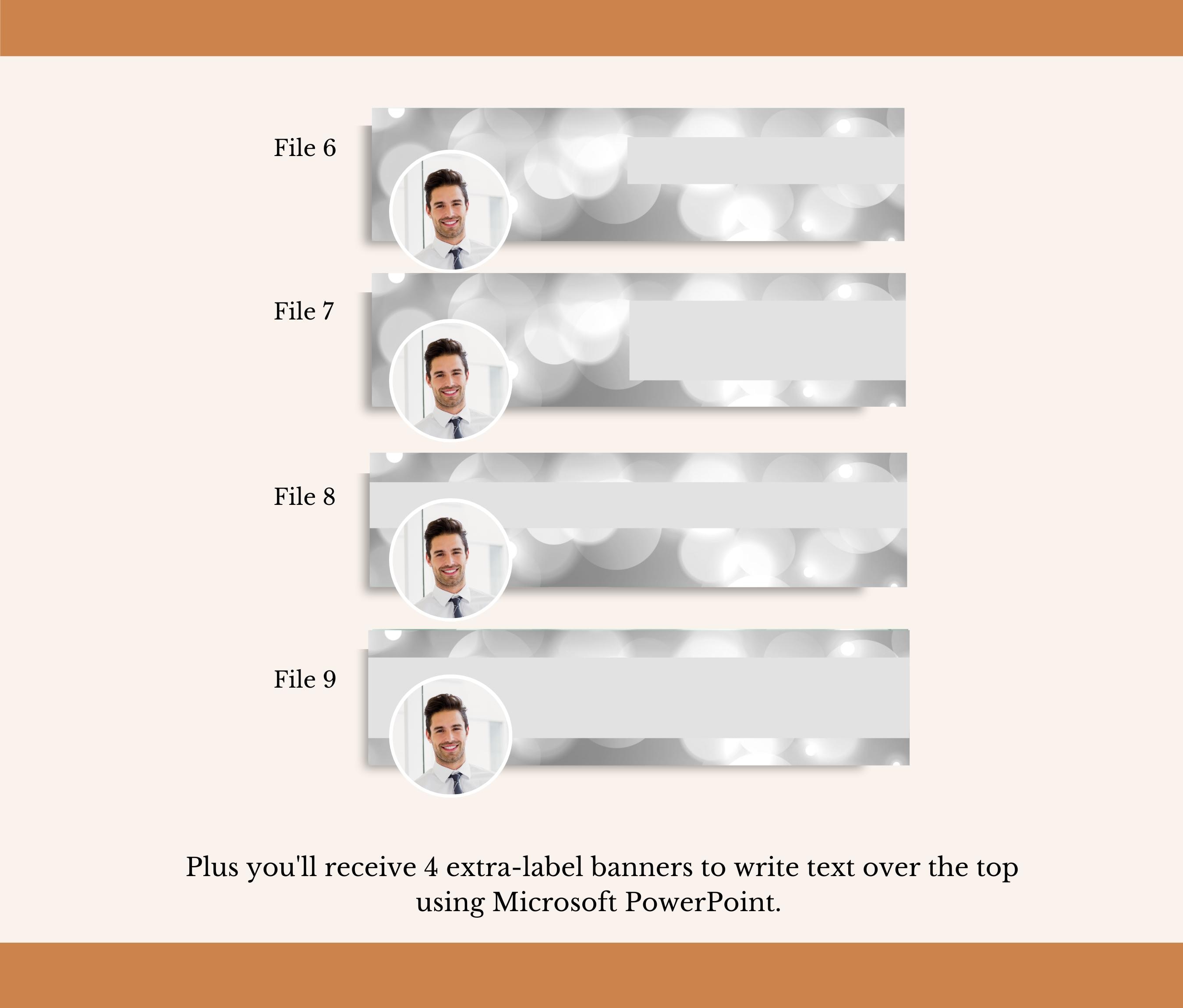 LINKEDIN Background Banner Template, Instant Download, Personalized ...