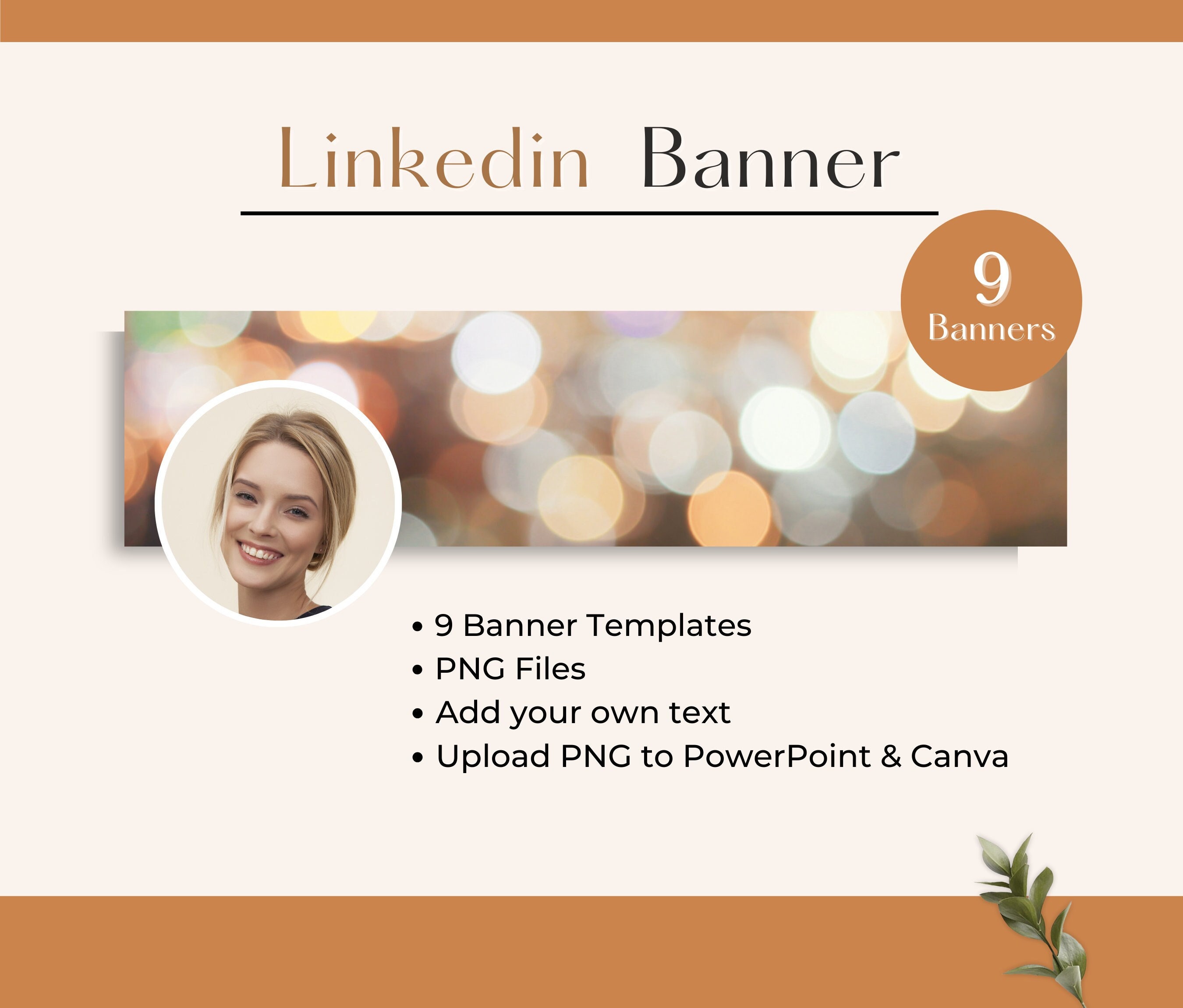 LINKEDIN Banner for Your Linkedin Profile Image, Linkedin Banner ...
