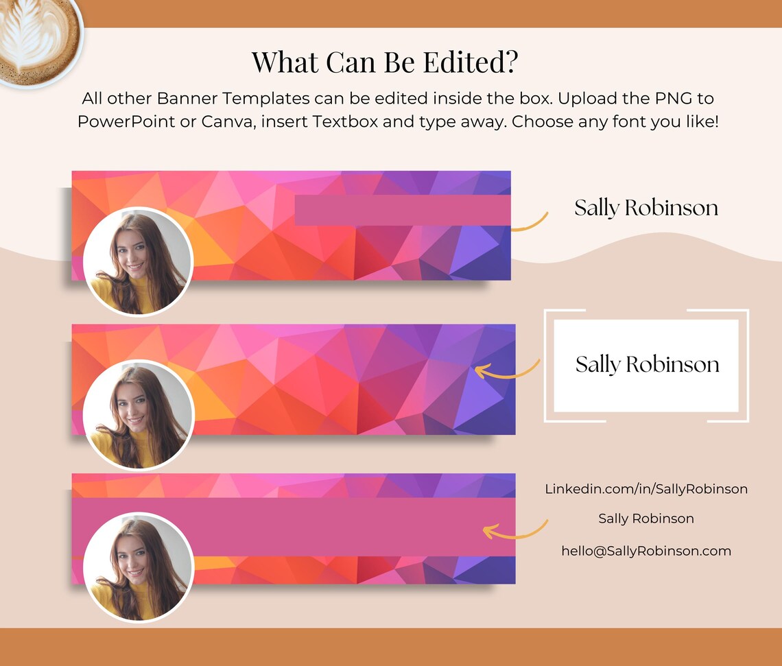 LINKEDIN Banner for Your Linkedin Profile Image, Linkedin Banner ...