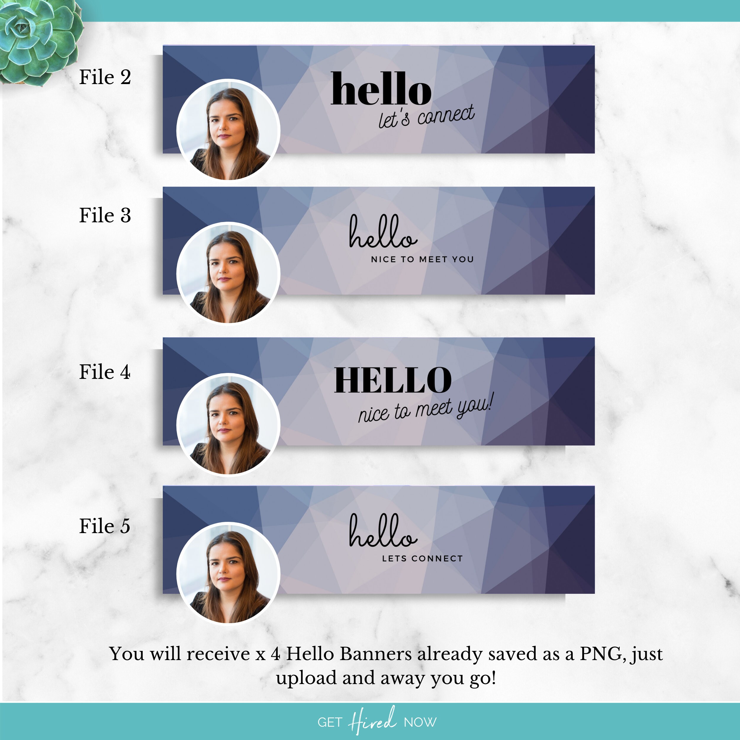 LINKEDIN Banner for Your Linkedin Profile Image, Linkedin Banner ...