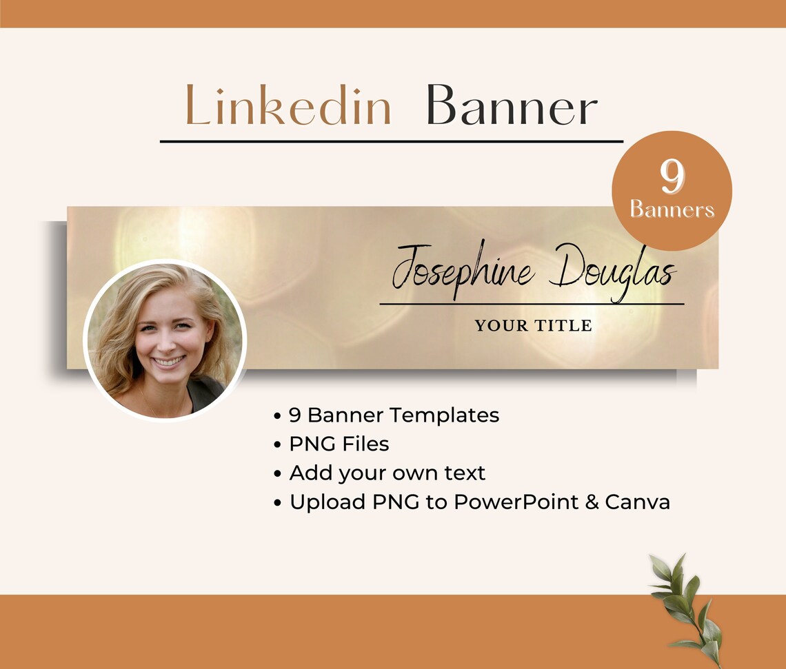 LINKEDIN Banner Header Template, Linkedin Profile Image, Linkedin ...