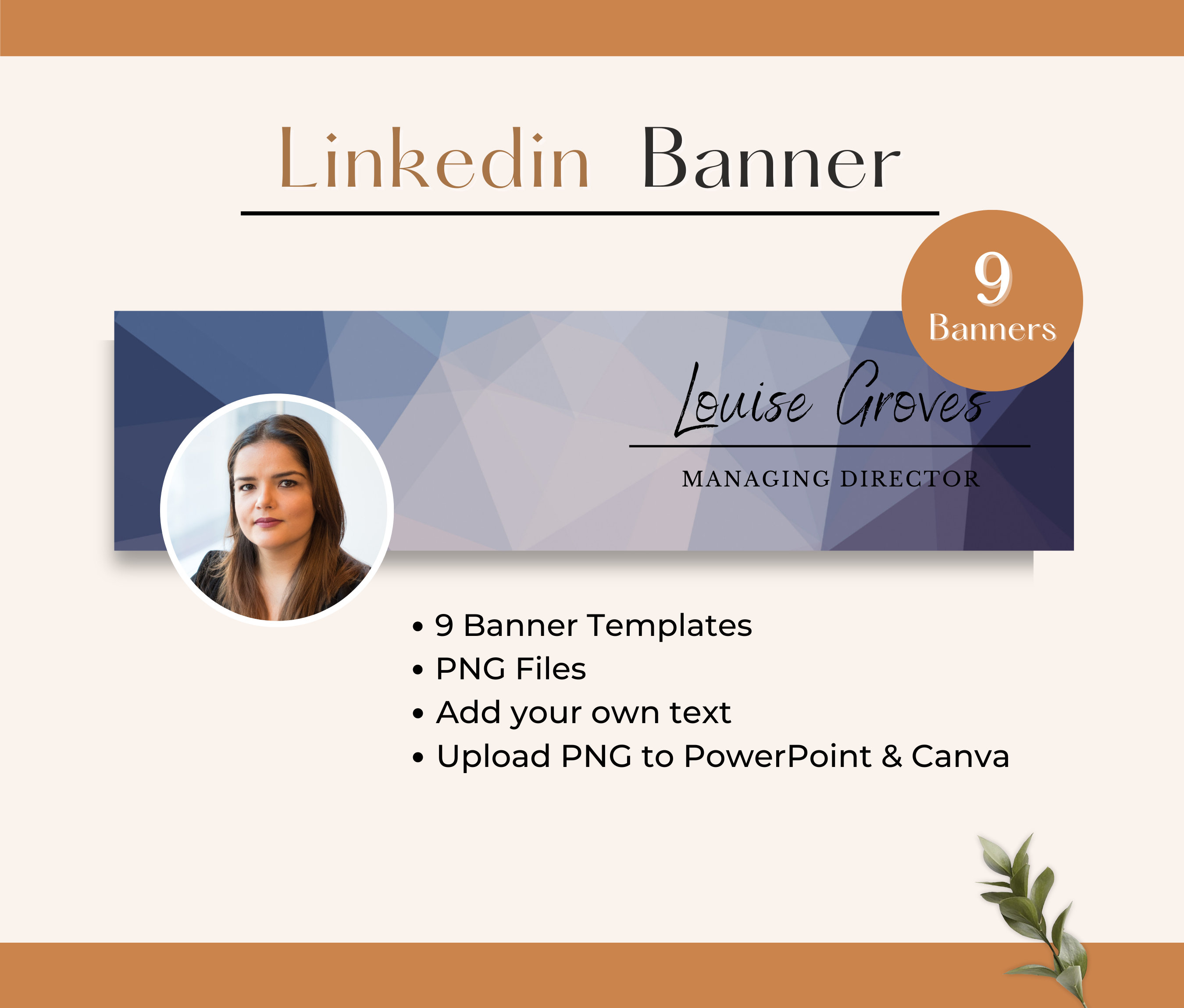 LINKEDIN Banner for Your Linkedin Profile Image, Linkedin Banner ...