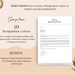 Resignation Letter Template, Resignation Template, Microsoft Word ...