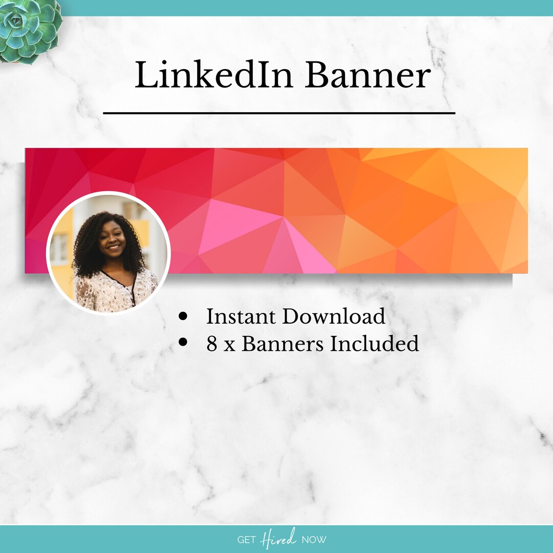 LINKEDIN Banner for Your Linkedin Profile Image, Linkedin Banner ...