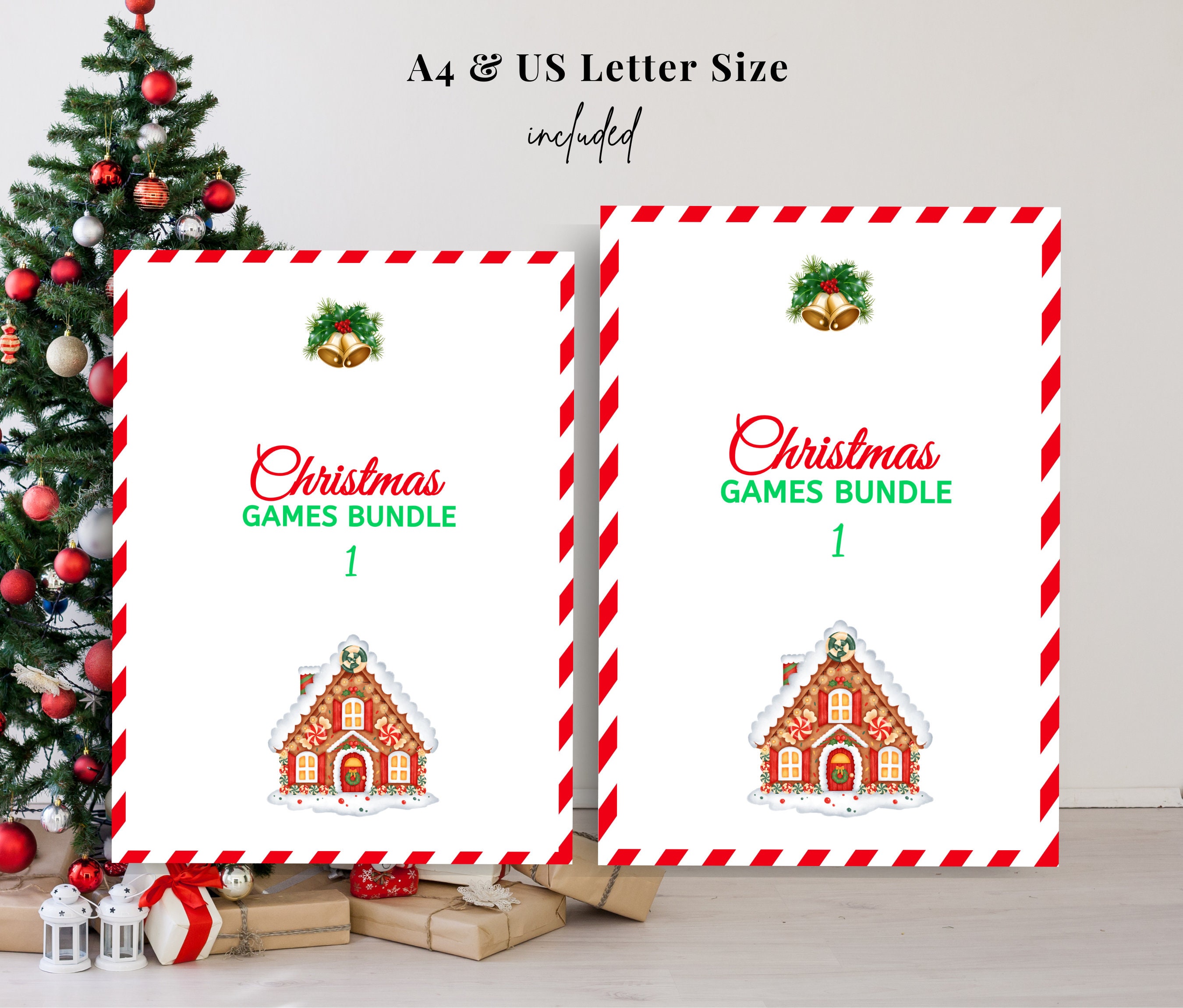 Christmas Games Bundle, Printable Christmas Games for Adults, Christmas ...