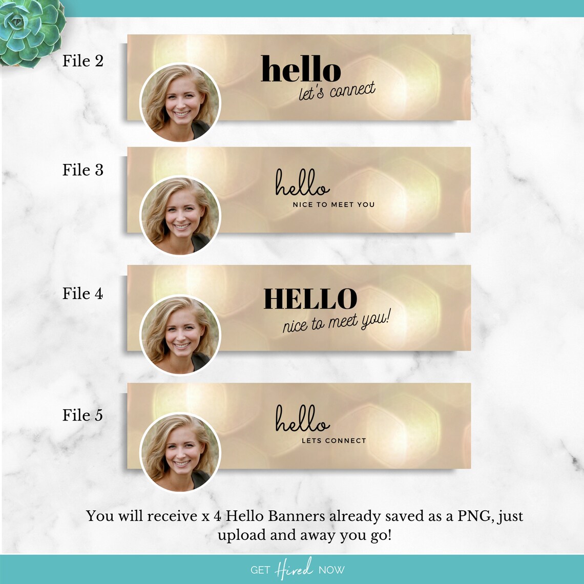 LINKEDIN Banner Header Template Linkedin Profile Image - Etsy Australia