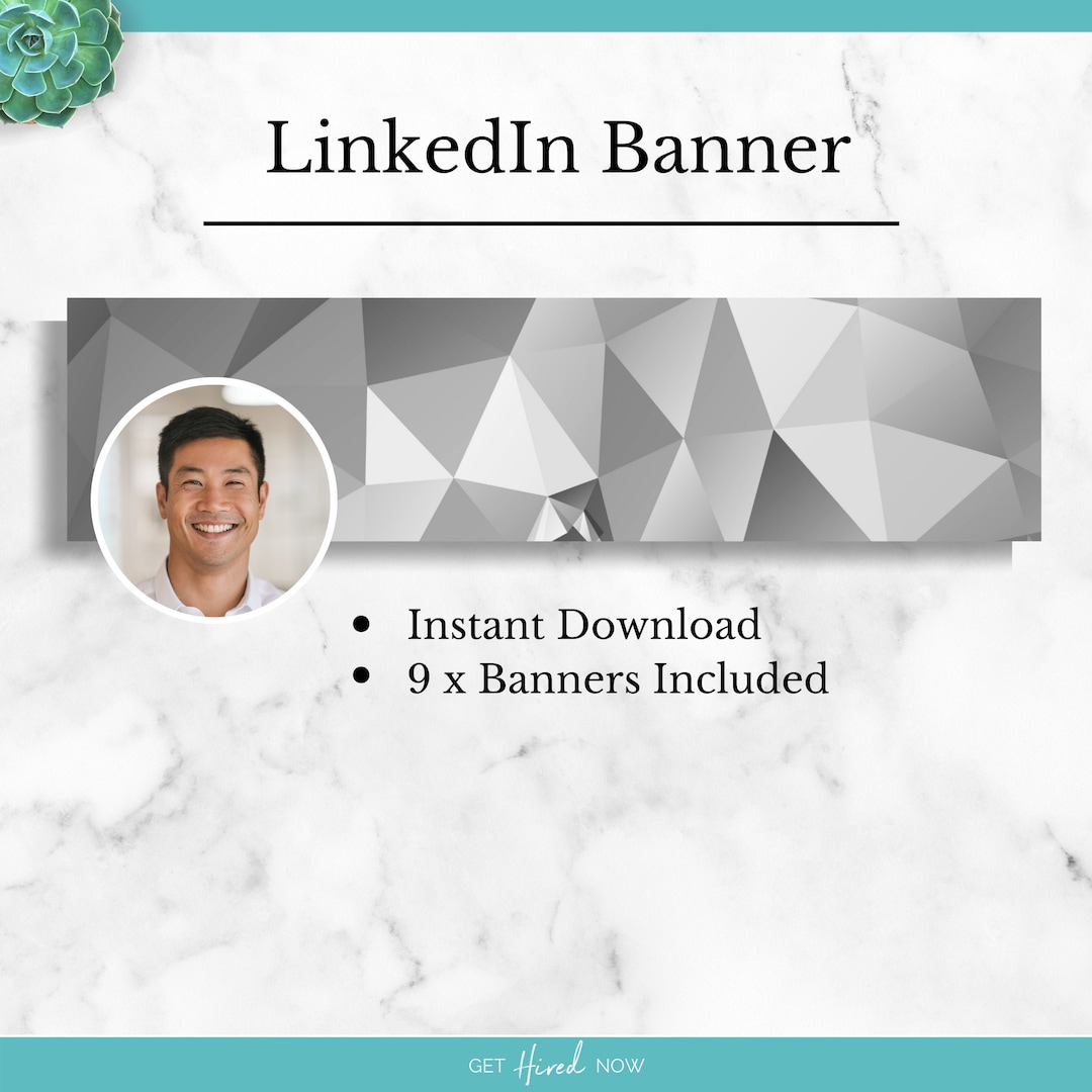 LINKEDIN Banner for Your Linkedin Profile Image, Linkedin Banner ...