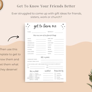 Get to Know You Questions, All About Me Survey, Coworker Questions ...