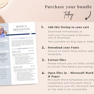 Teacher Resume Template, CV Template Teacher Bundle Resume, Teaching ...