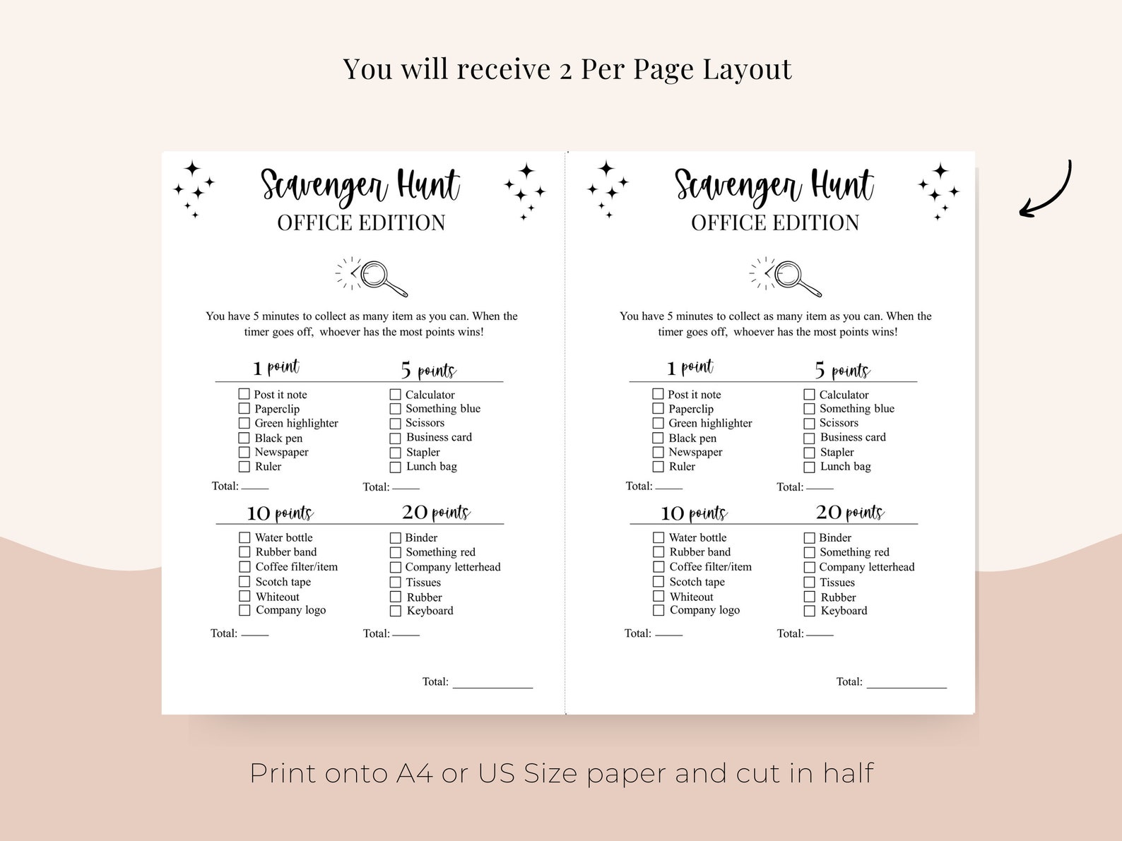 Scavenger Hunt for Office, Staff Appreciation, Team Building Game ...