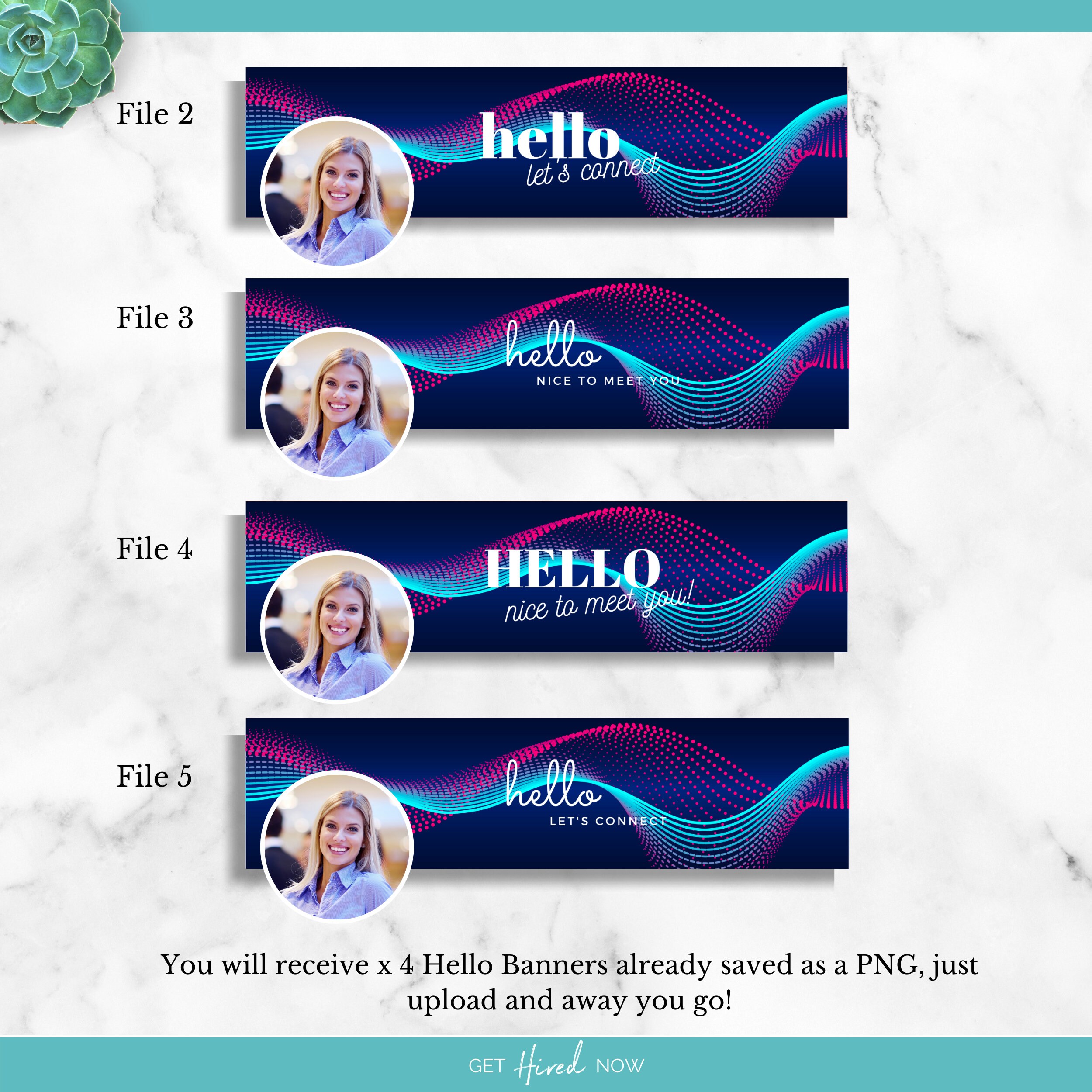 Linkedin Profile Image, Linkedin Banner Template, Linkedin Header ...