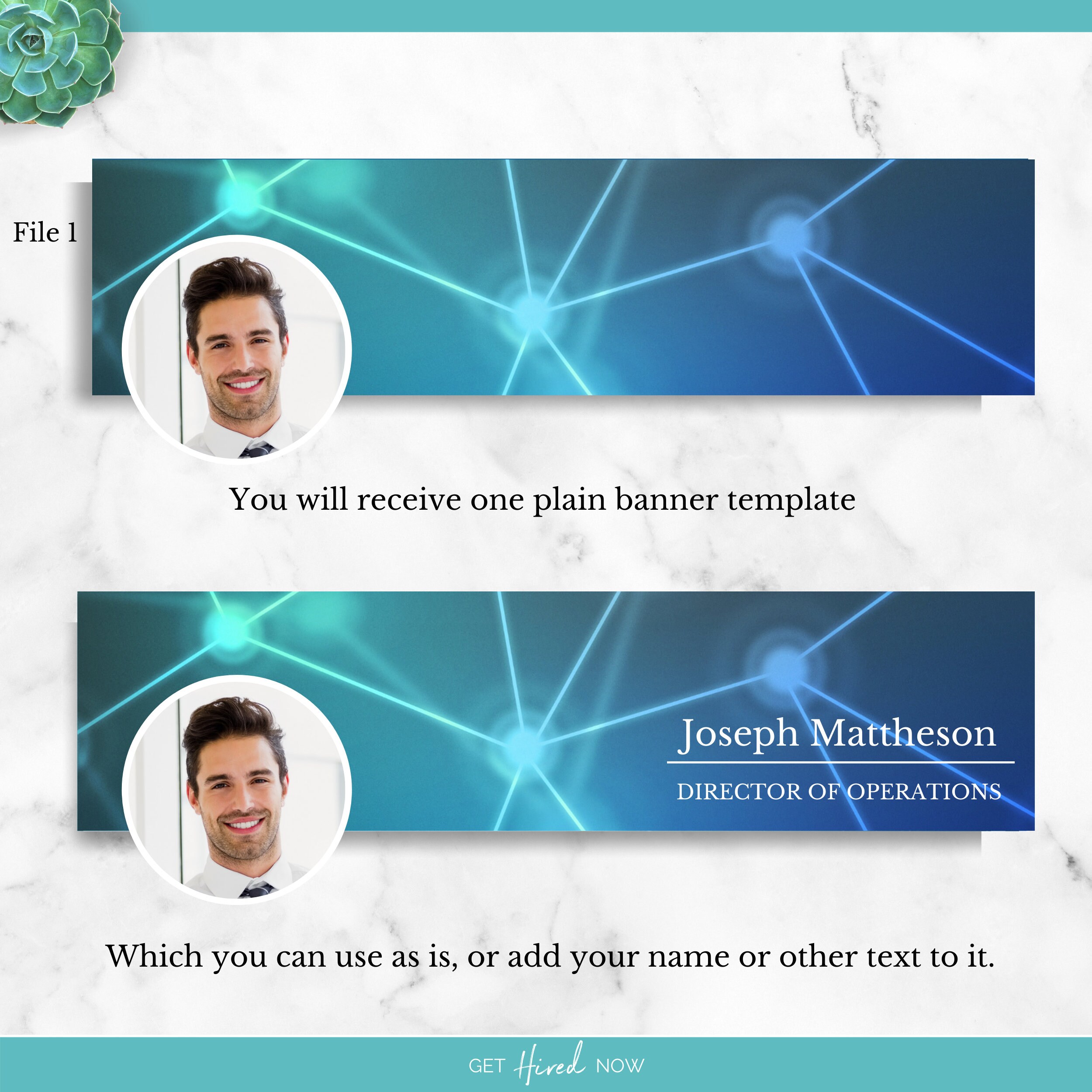 LINKEDIN Header for Your Linkedin Profile Image, Linkedin Banner ...