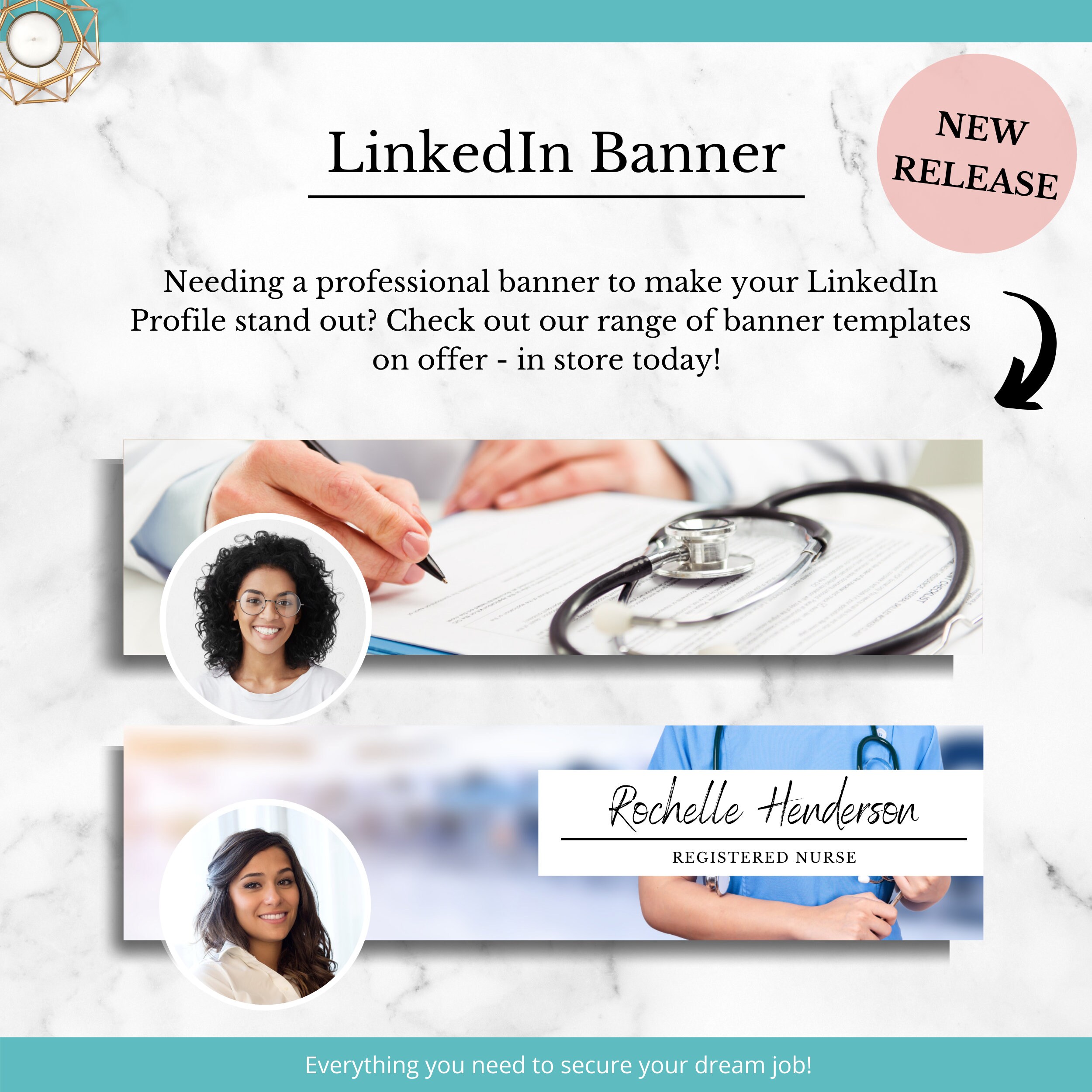 Nurse Resume Template Nurse CV Nursing Assistant Resume - Etsy