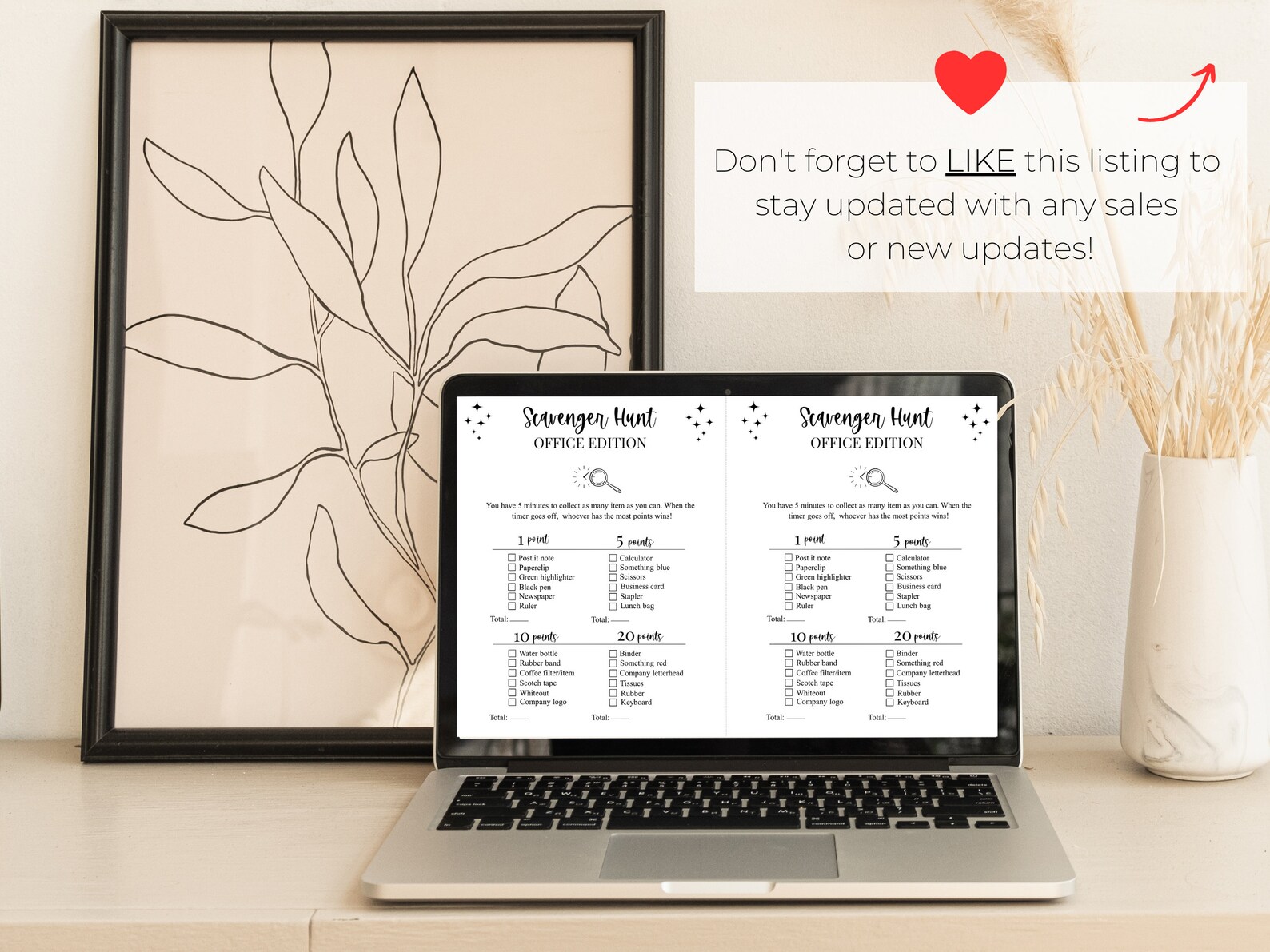 Scavenger Hunt for Office, Staff Appreciation, Team Building Game ...