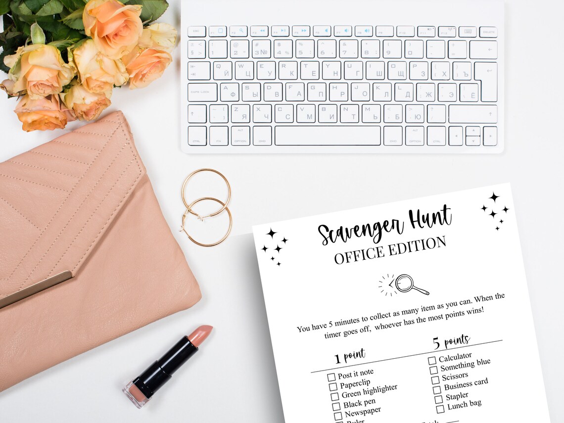 Scavenger Hunt for Office, Staff Appreciation, Team Building Game ...