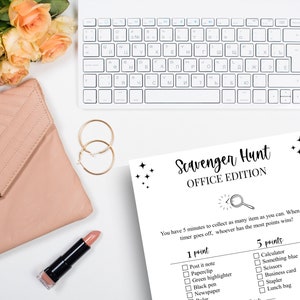 Scavenger Hunt for Office, Staff Appreciation, Team Building Game ...