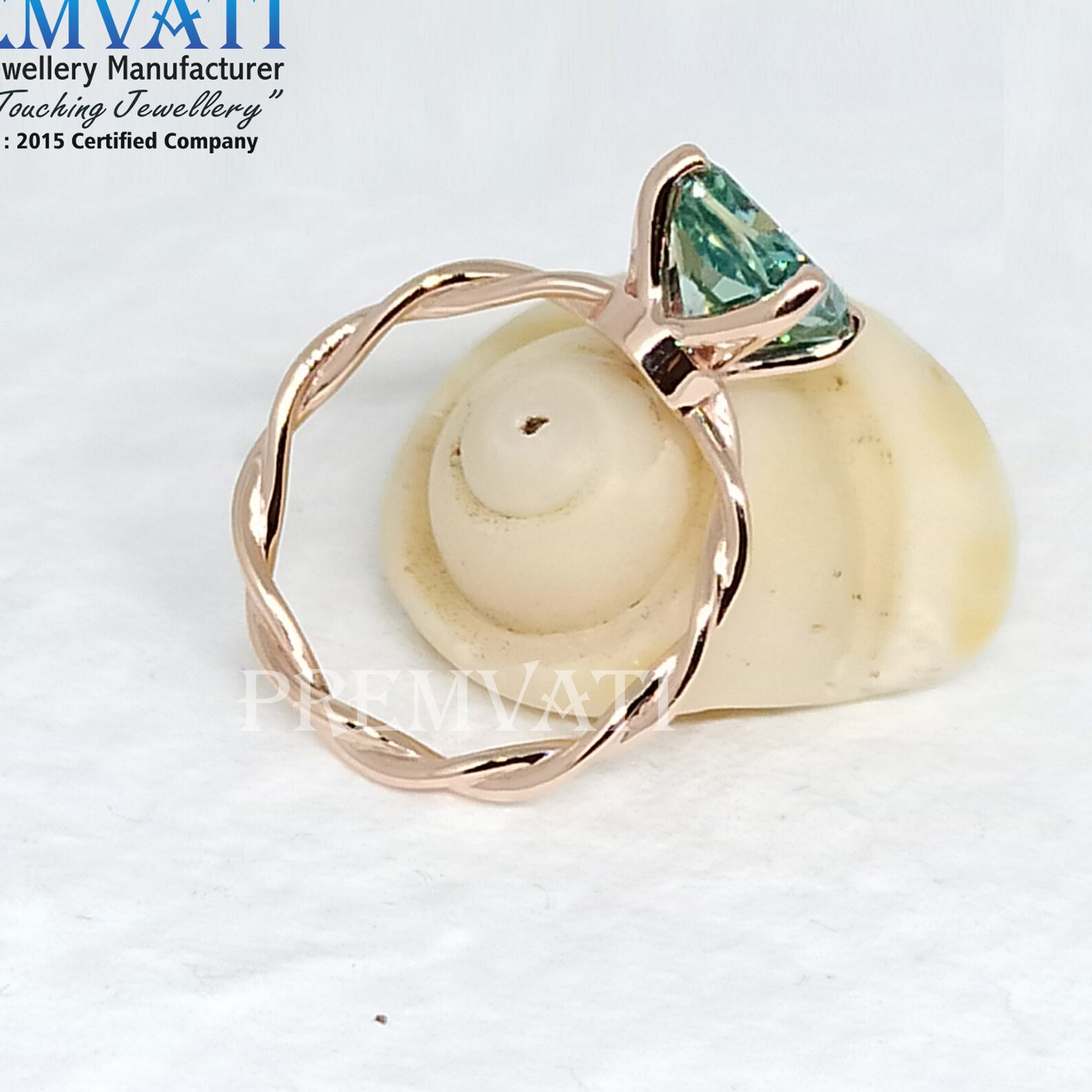 Colored Moissanite Ring / 1.80 CT Aqua Green Cushion - Etsy