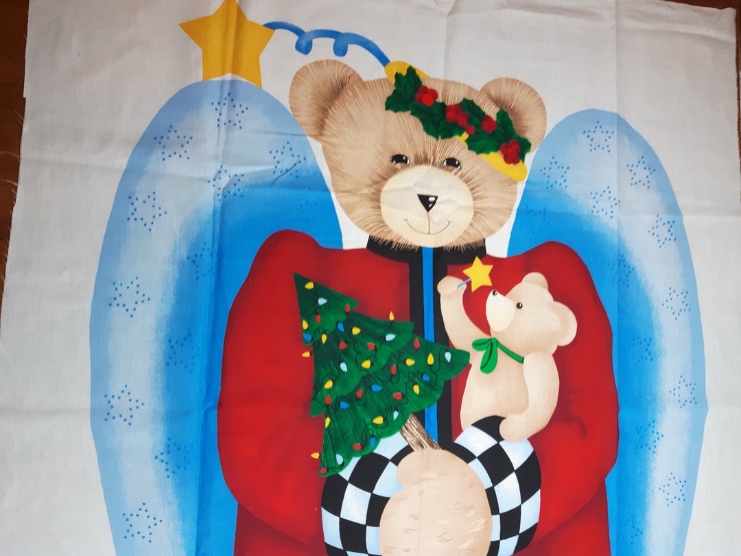 Christmas Holly Bear Wall Hanging - Etsy España
