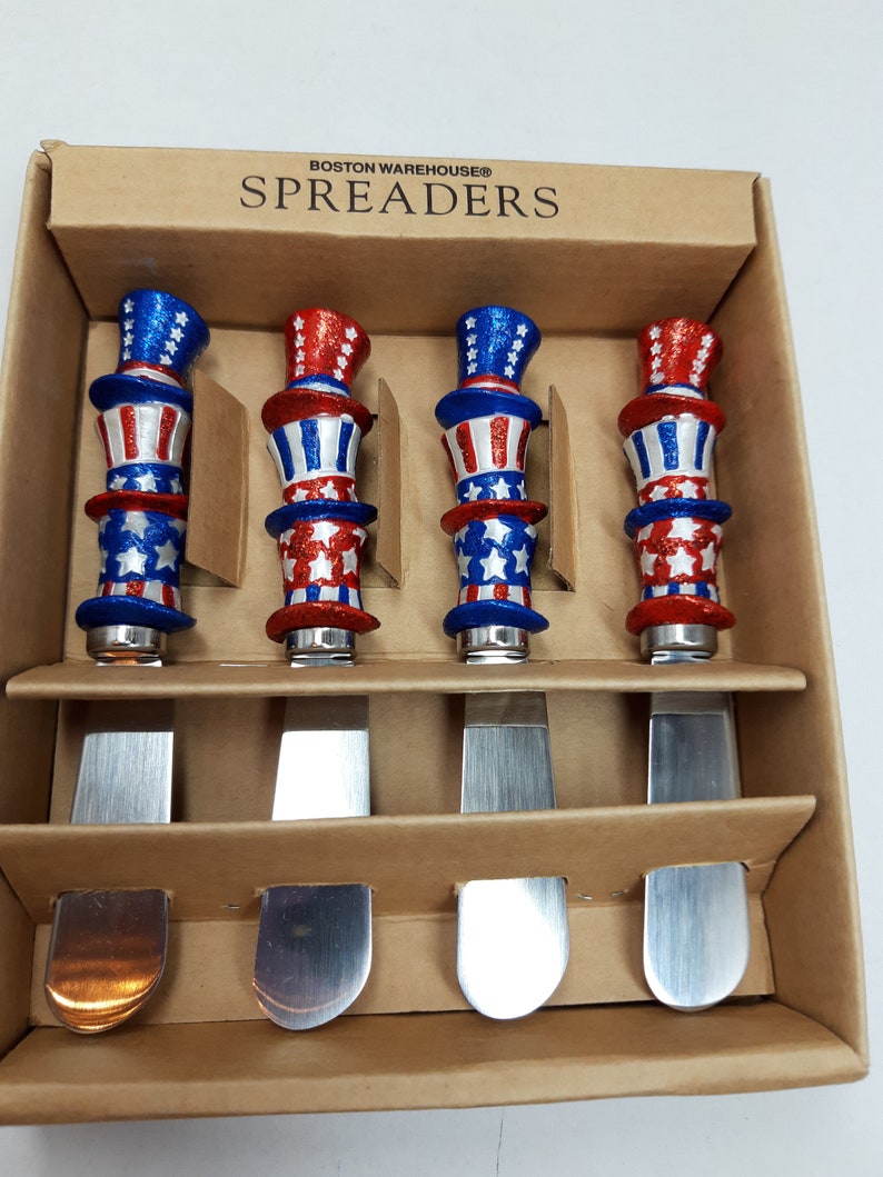 Gourmet Stainless Steel Cheese Spreaders 3 Choices Flower | Etsy