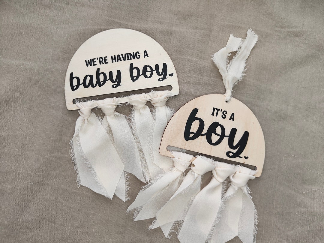 Its a Boy Gender Reveal Pregnancy Announcement Social Media Reveal ...