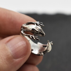 Lizard Ring, Silver Lizard Ring, Lizard, Ring, Lizard Jewelry, Animal Ring, Animal Lover Gift ...