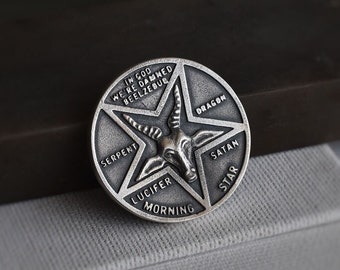 Lucifer Pentecostal Coin - Etsy
