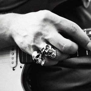 Orc Ring Orc Jewelry Silver Ring for Men Biker Ring Gothic - Etsy