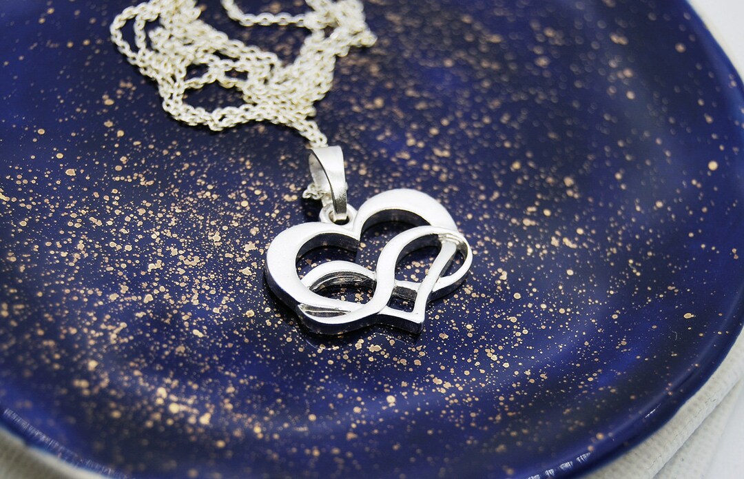 Silver Polyamory Necklace, Polyamory Jewelry, Polyamory Necklace ...