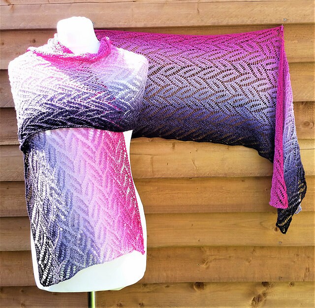 Lacey Shawl - Knitting Pattern - Etsy