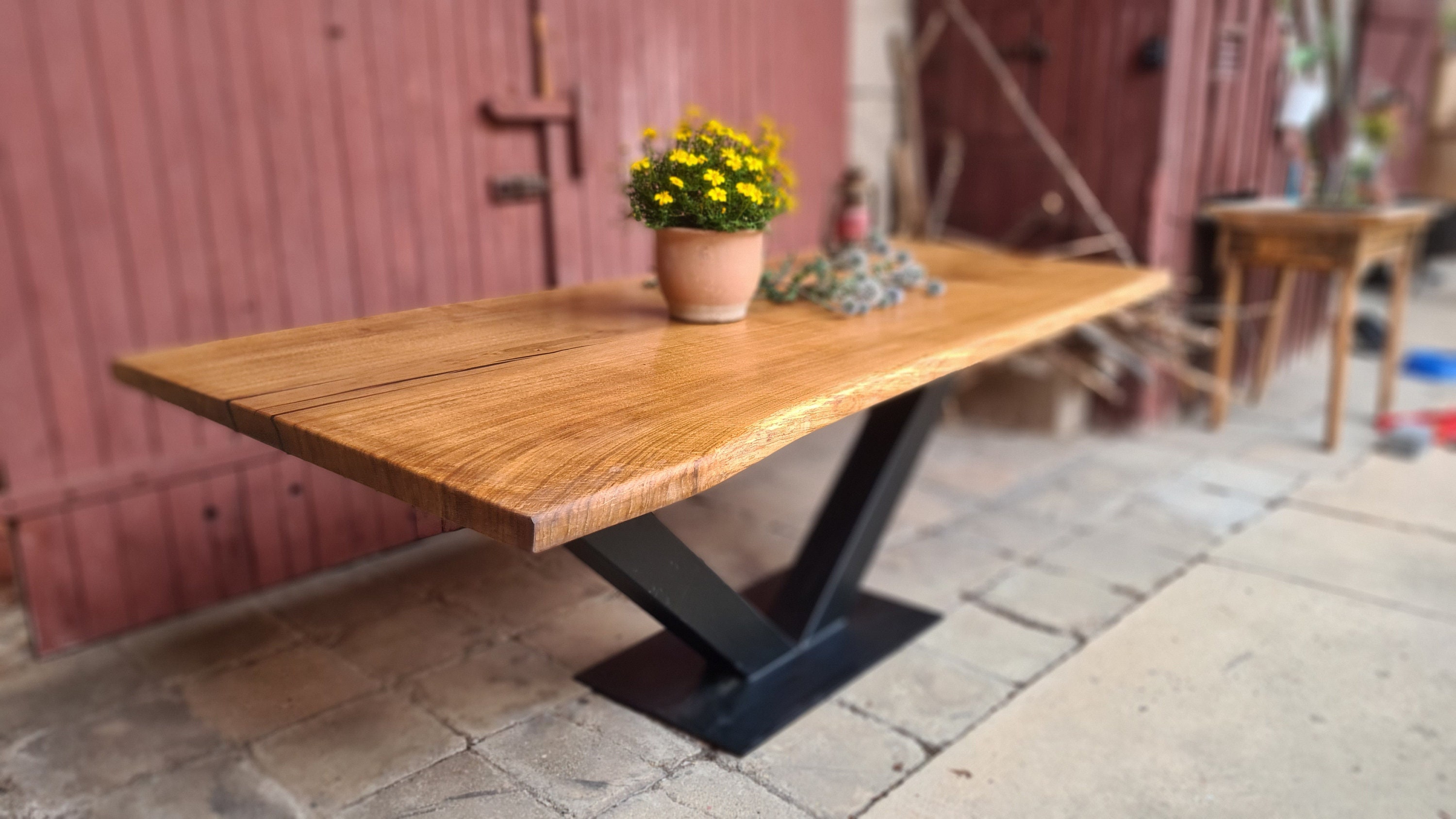 Table Oak Table Dining Table Kitchen Table Wooden Table - Etsy